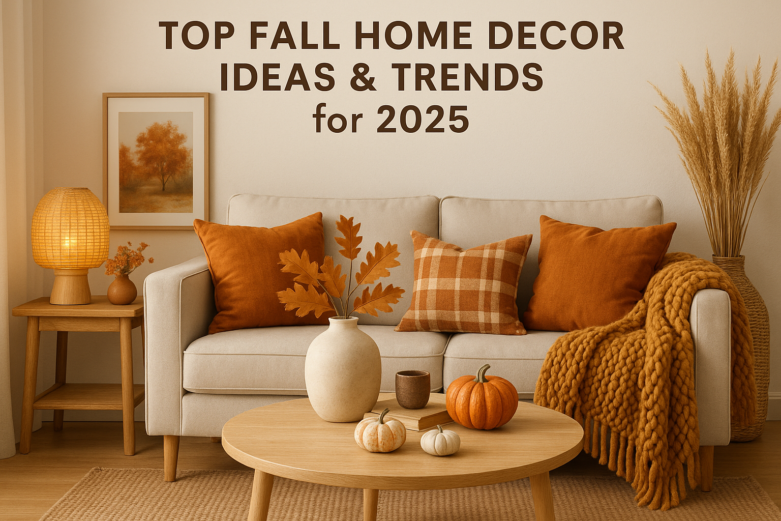 Top Fall Home Decor Ideas & Trends for 2025