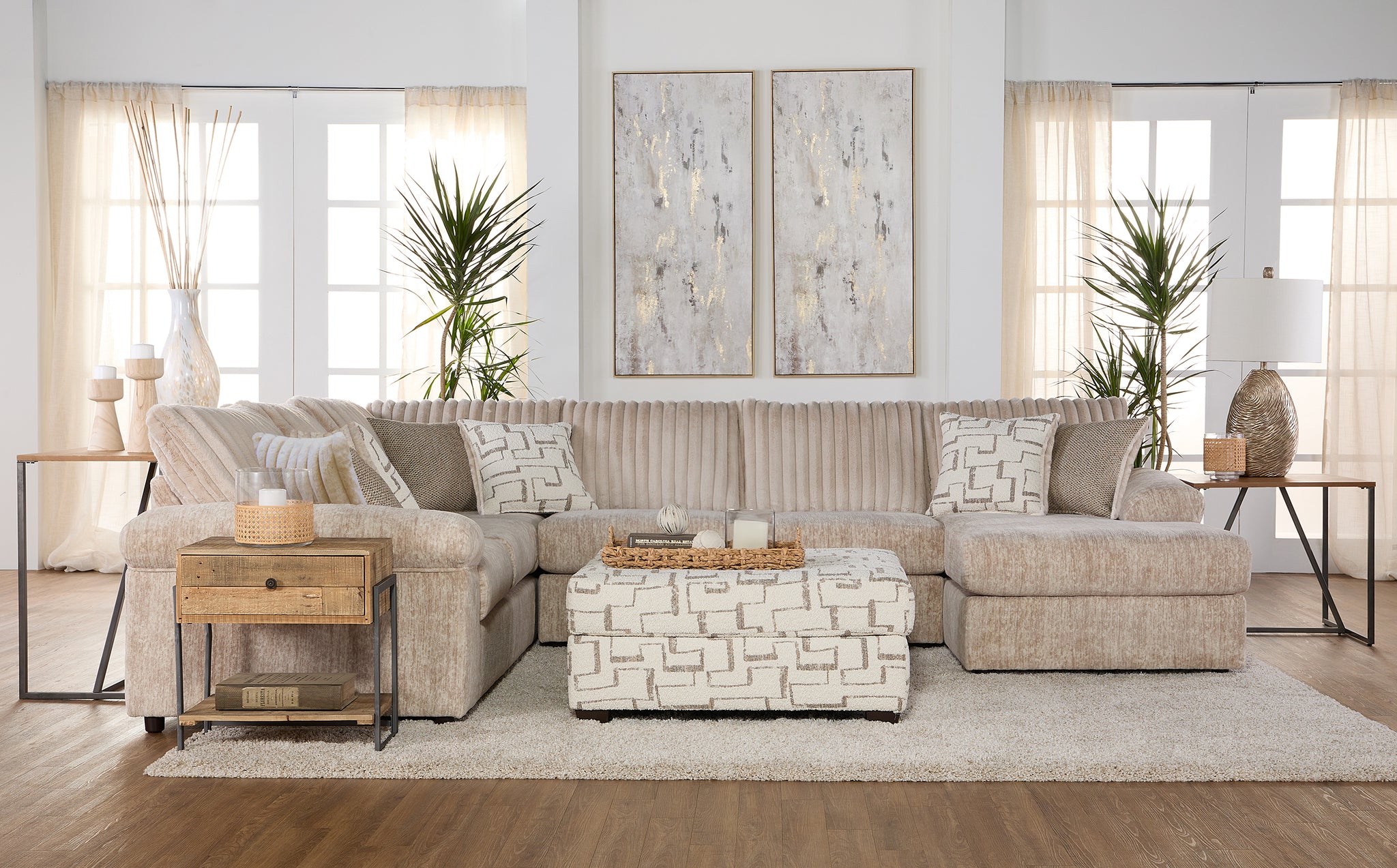 Galactic U-Shaped Sectional