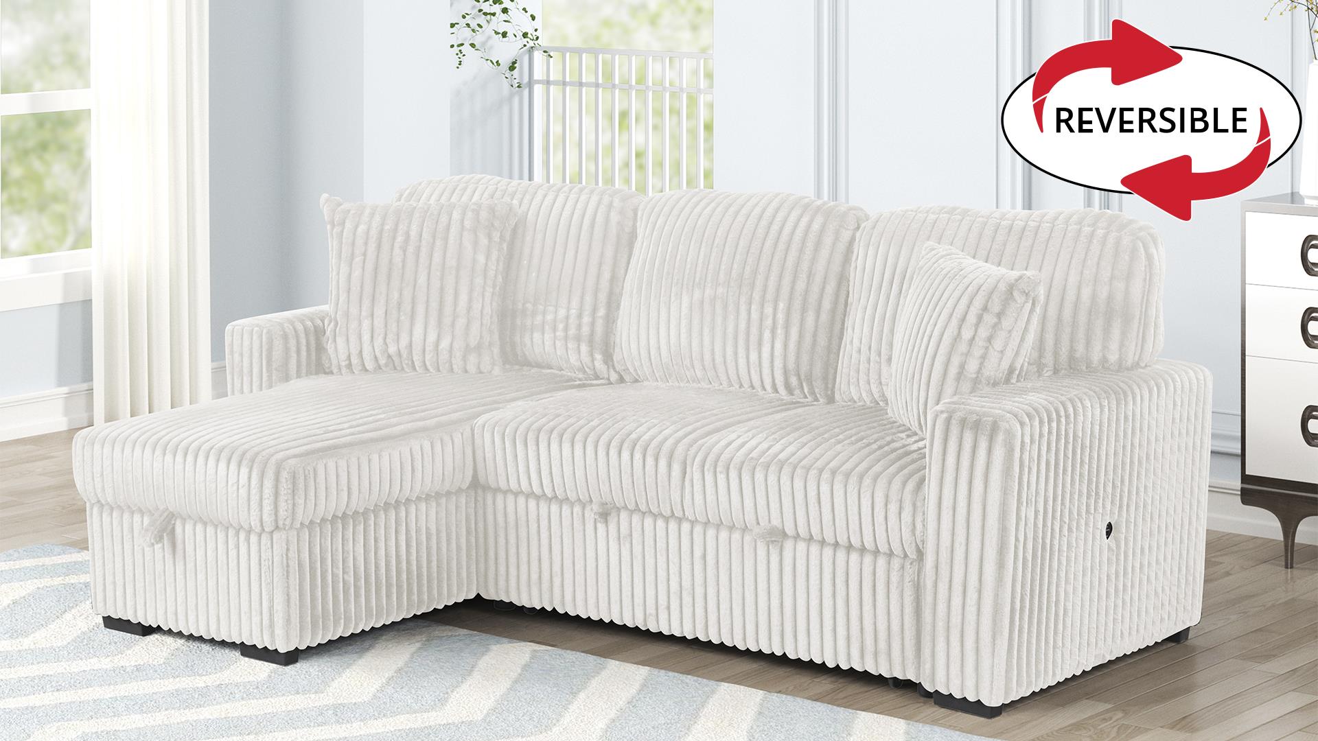 Plush Sectional Sofa